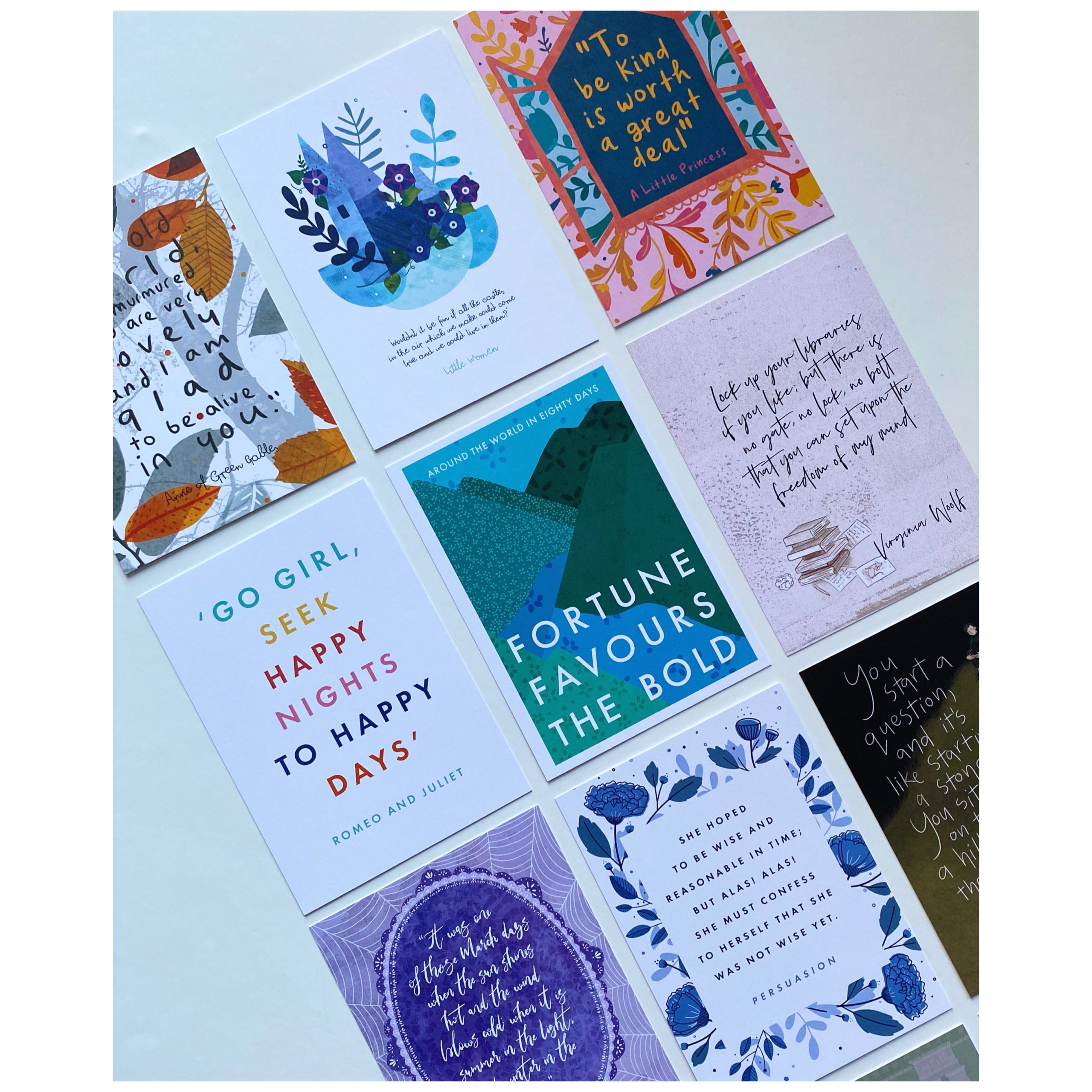 Book Cover Postcard Set - Otter and Moose Gift Boxes